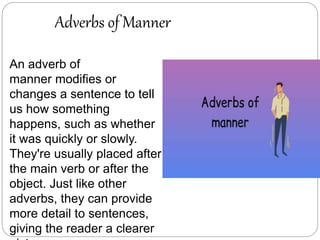 Adverbs and Their Types By Nivaan 8A.pptx