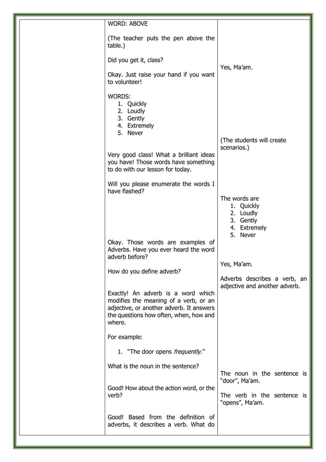 English 4Quarter for COT,Lesson Plan.docx