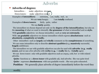 Adverbs grammar sem 2011 | PPT