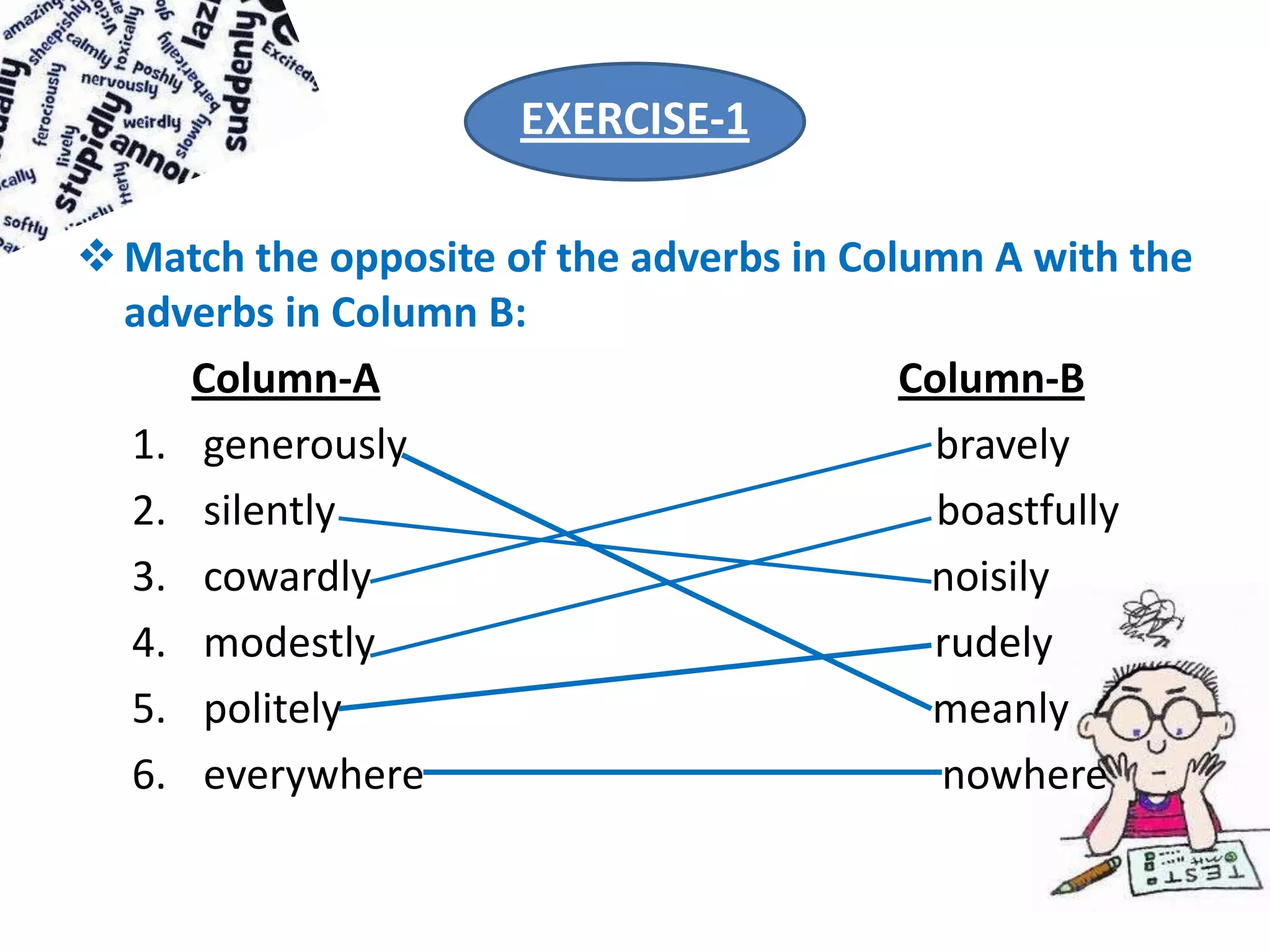 Adverbs part I | PPTX
