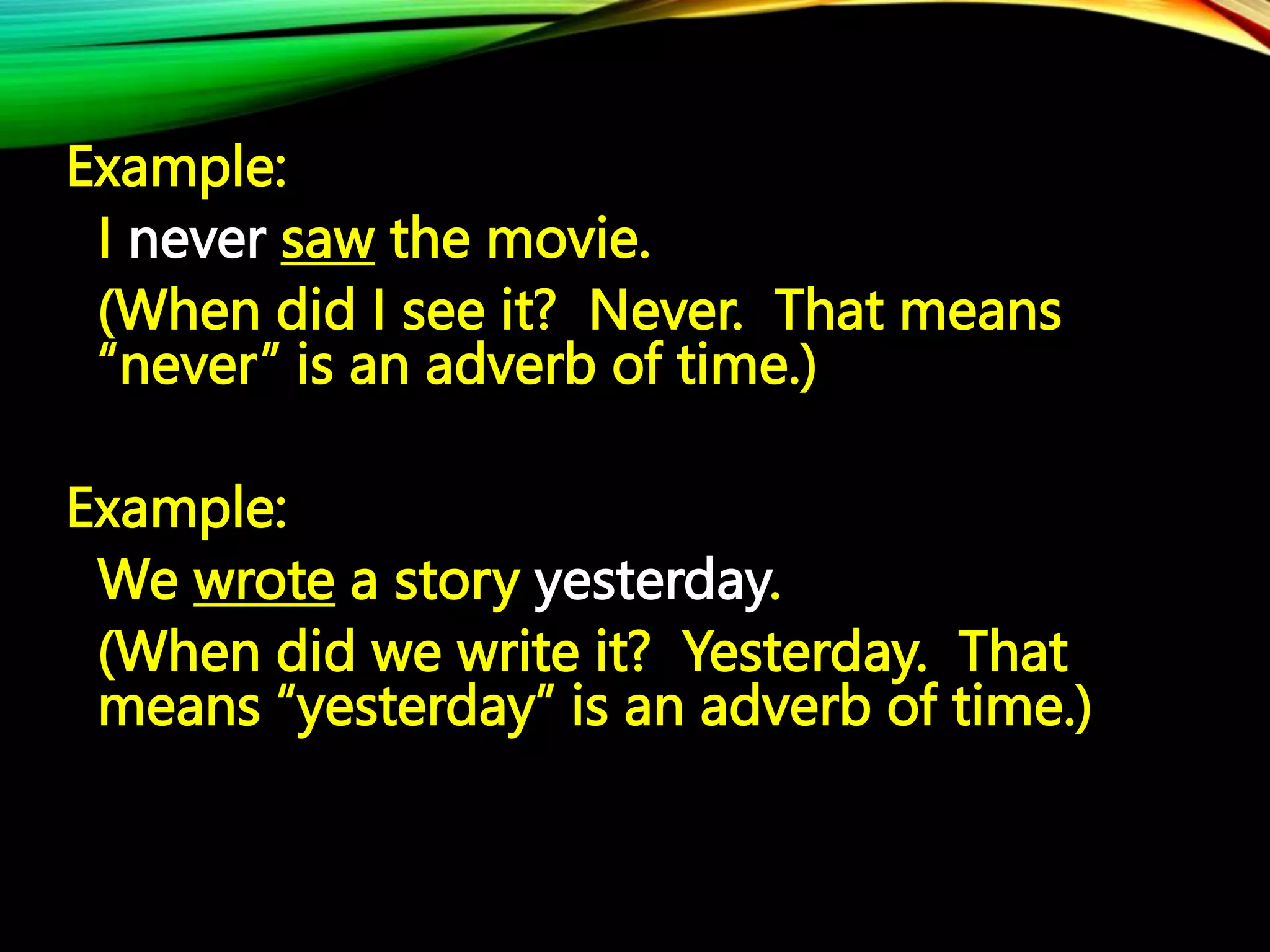 ADVERBS IN NARRATION.ppt