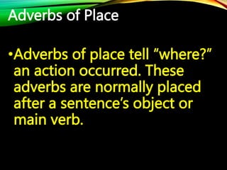 ADVERBS IN NARRATION.ppt
