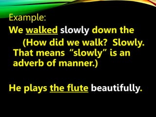 ADVERBS IN NARRATION.ppt