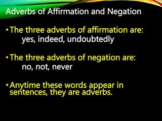 ADVERBS IN NARRATION.ppt