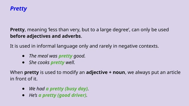 Adverbs and Intensifiers- gradable and non gradable adjectives.pptx