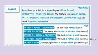 Adverbs and Intensifiers- gradable and non gradable adjectives.pptx
