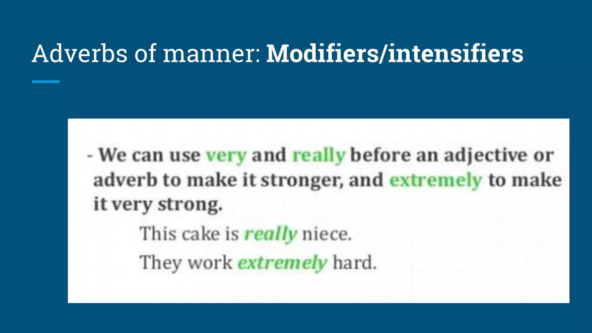 Adverbs intro | PPTX