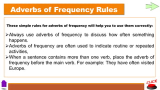 Adverbs frequency | PPTX