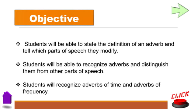 Adverbs frequency | PPTX