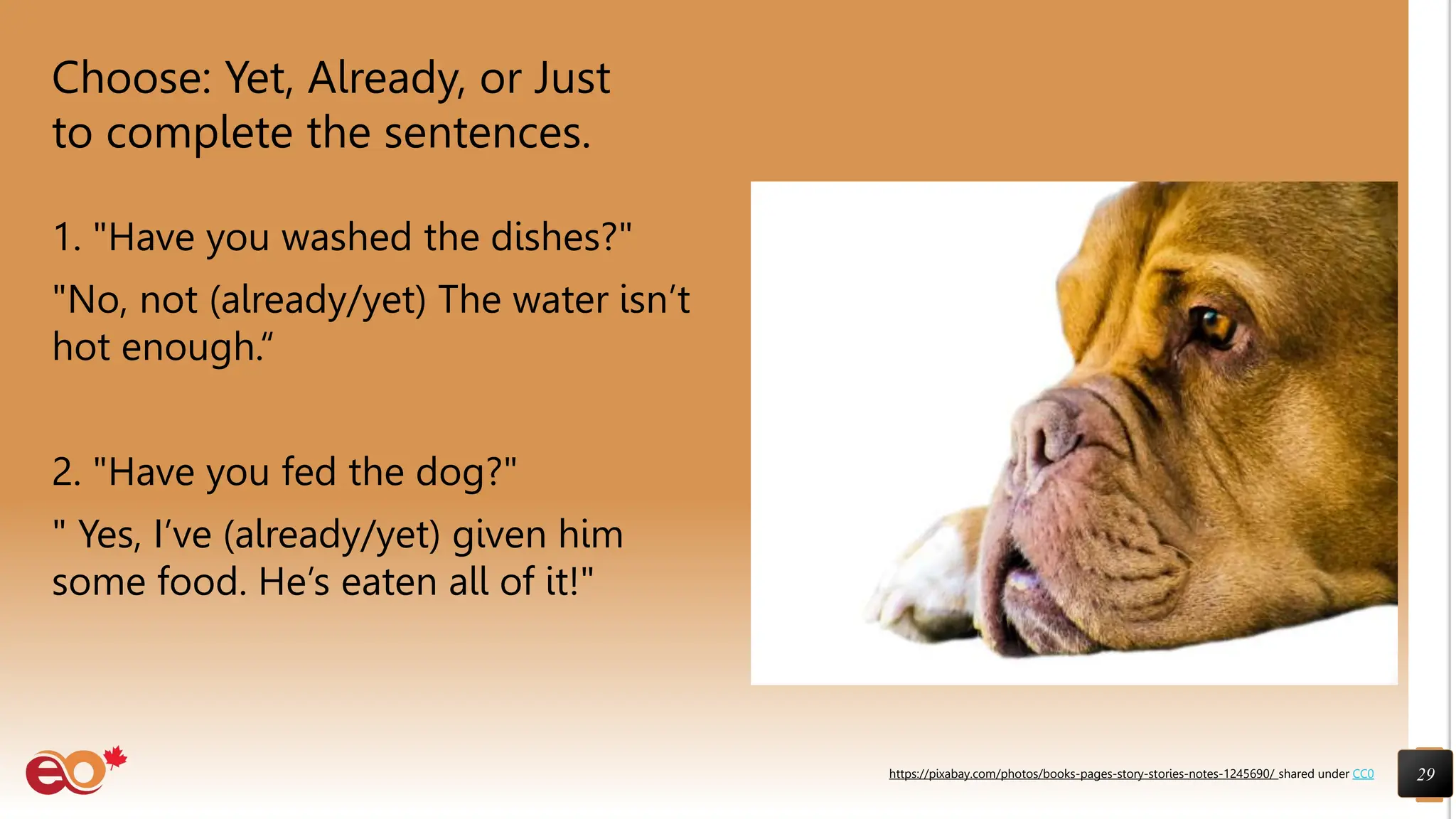 AdverbsJustYetAlreadyStillEOlunch&learn.pptx