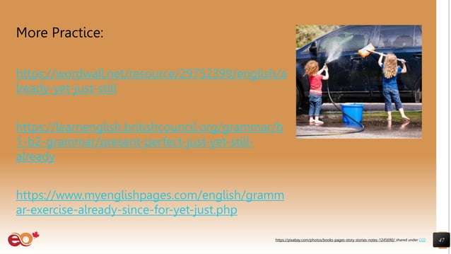 AdverbsJustYetAlreadyStillEOlunch&learn.pptx