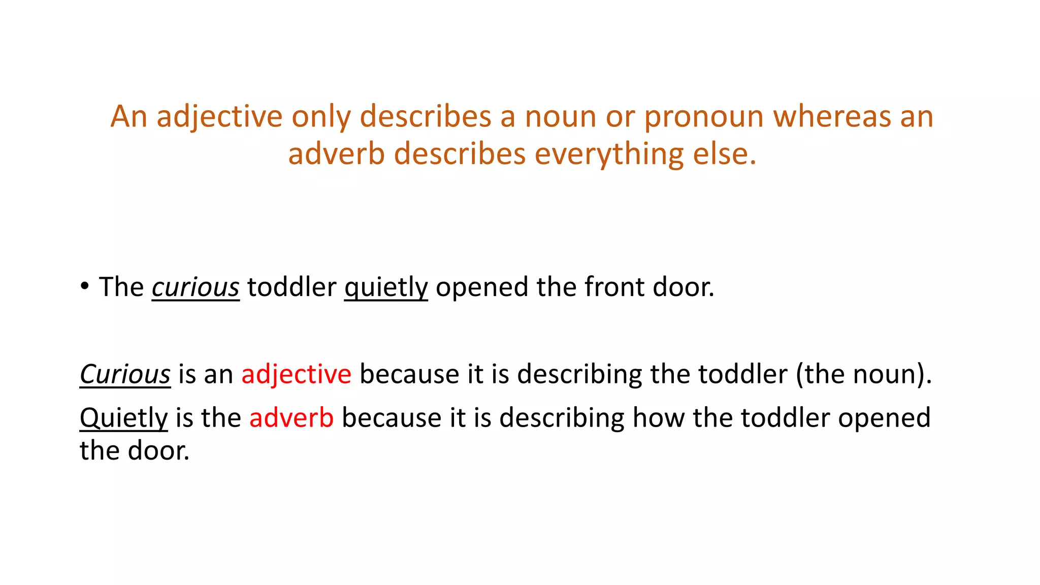 Adverbs (ly) | PPTX