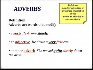 Adverbs of degree | PPTX