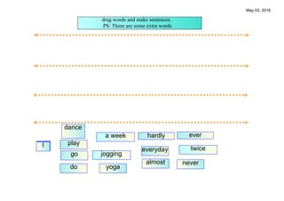 Adverbs of frequency | PPT