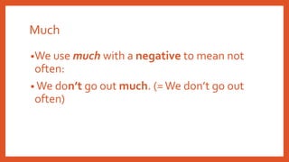 Adverbs of frequency | PPTX