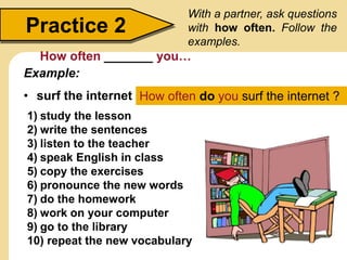 Adverbs of frequency | PPTX