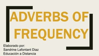 Adverbs of frequency | PPT