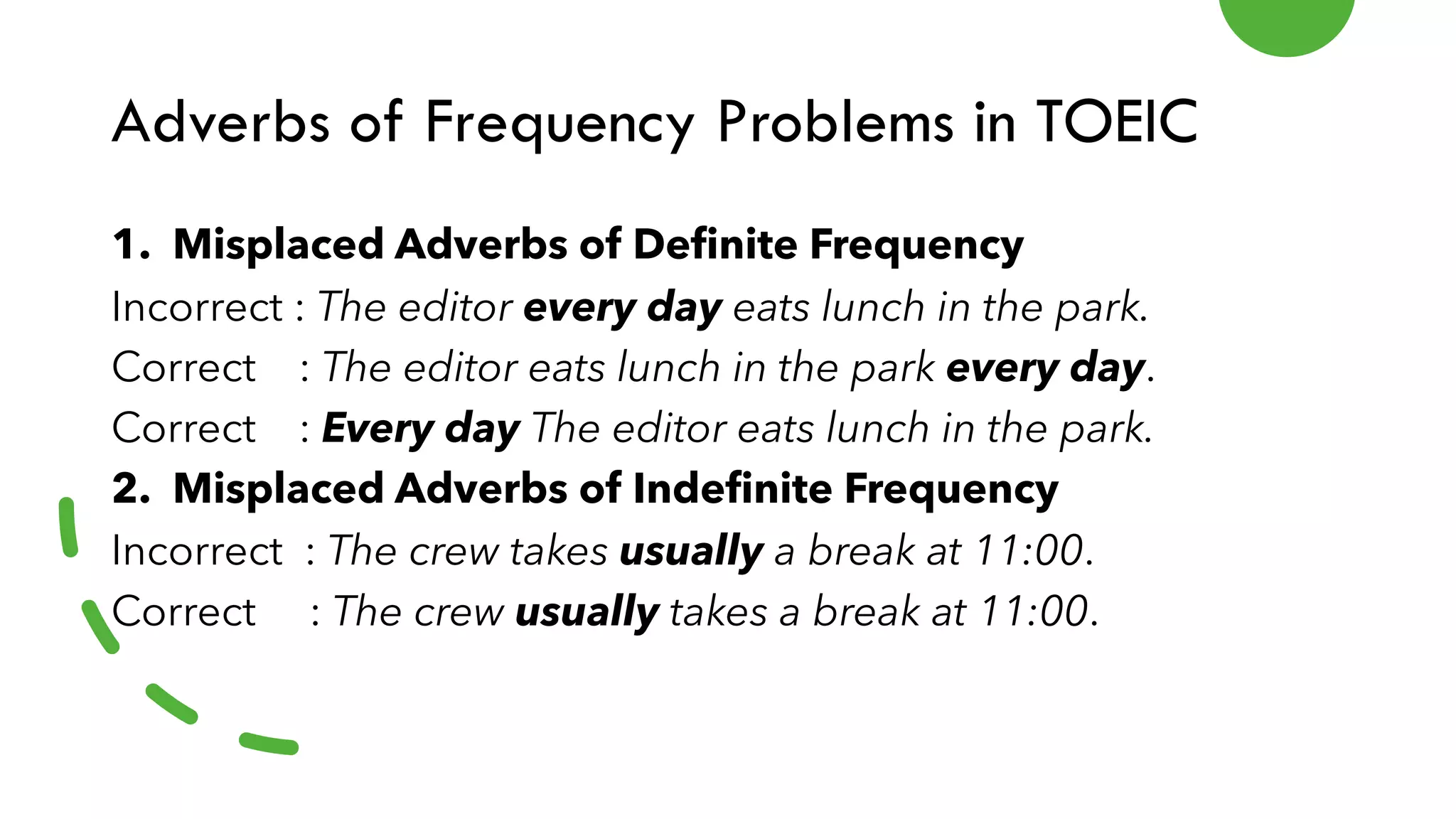 Adverbs Of Frequency | PDF