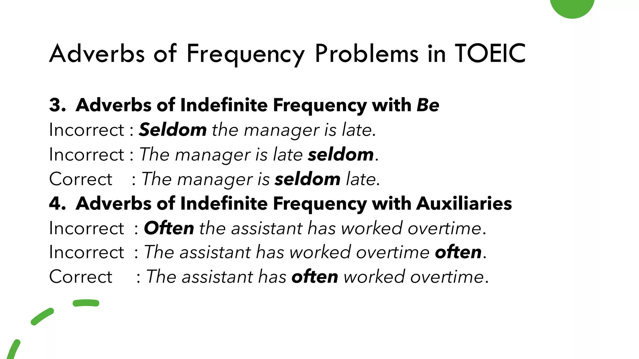 Adverbs Of Frequency | PDF