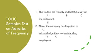 Adverbs Of Frequency | PPT