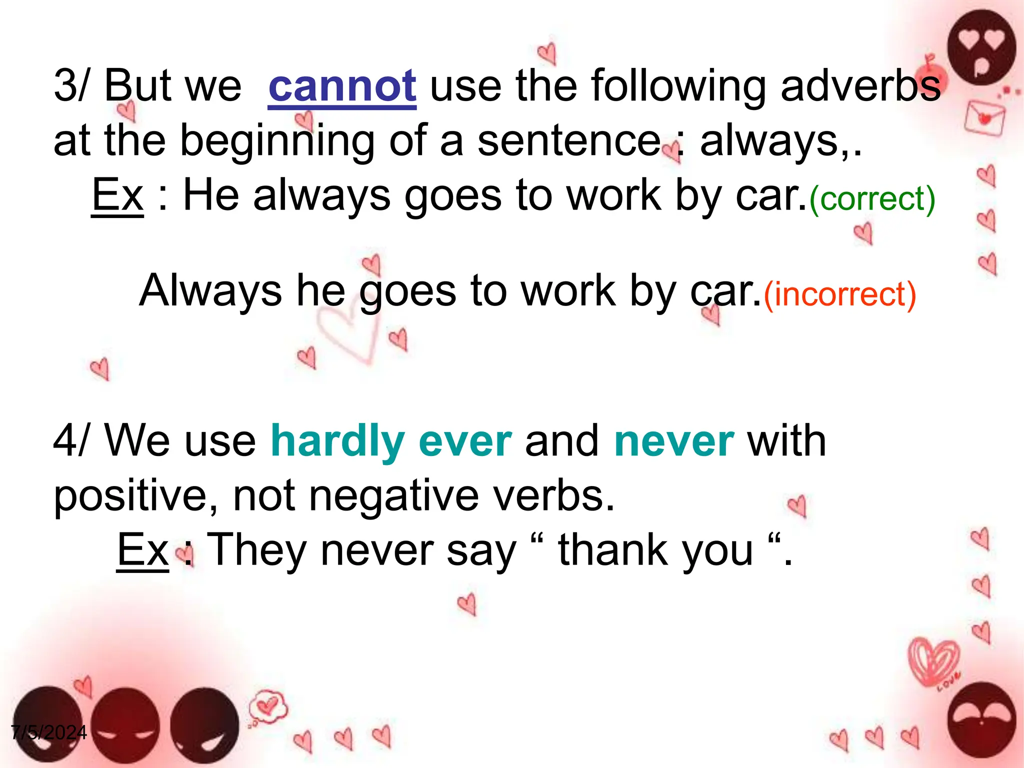 ADVERBS OF FREQUENCY - English grammar.ppt