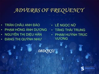 ADVERBS OF FREQUENCY - English grammar.ppt