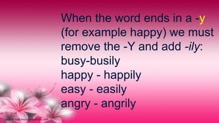 adverbs of manner.pptx englishppptttxxxx | PPT