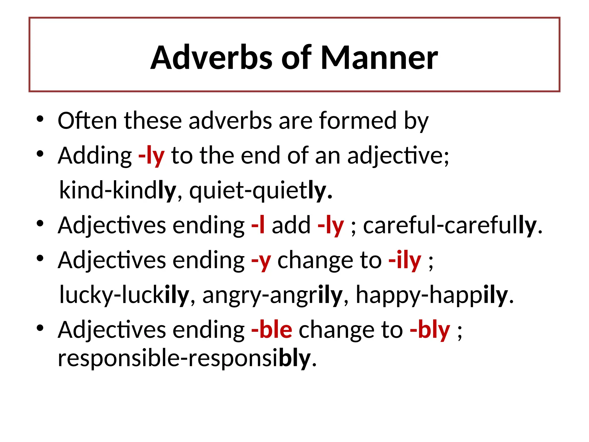 ENGLISH 5 POWERPOINT ON Adverbs of Manner.ppt