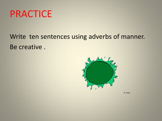 Adverbs of manner ppp 2014 | PPTX