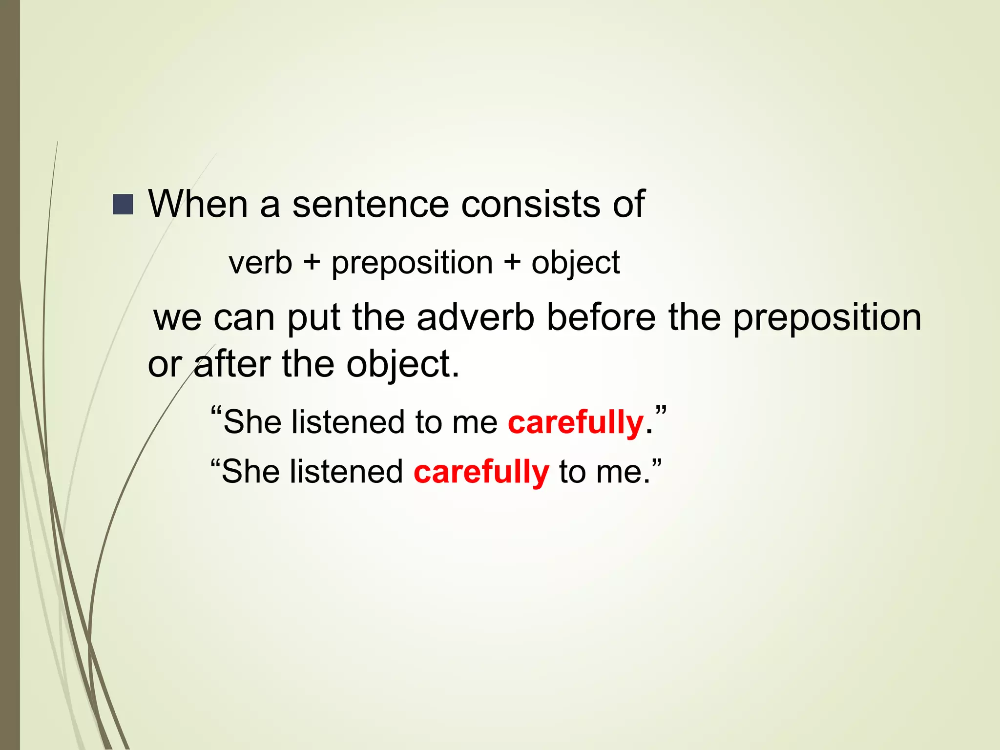 Adverbs of manners | PPT