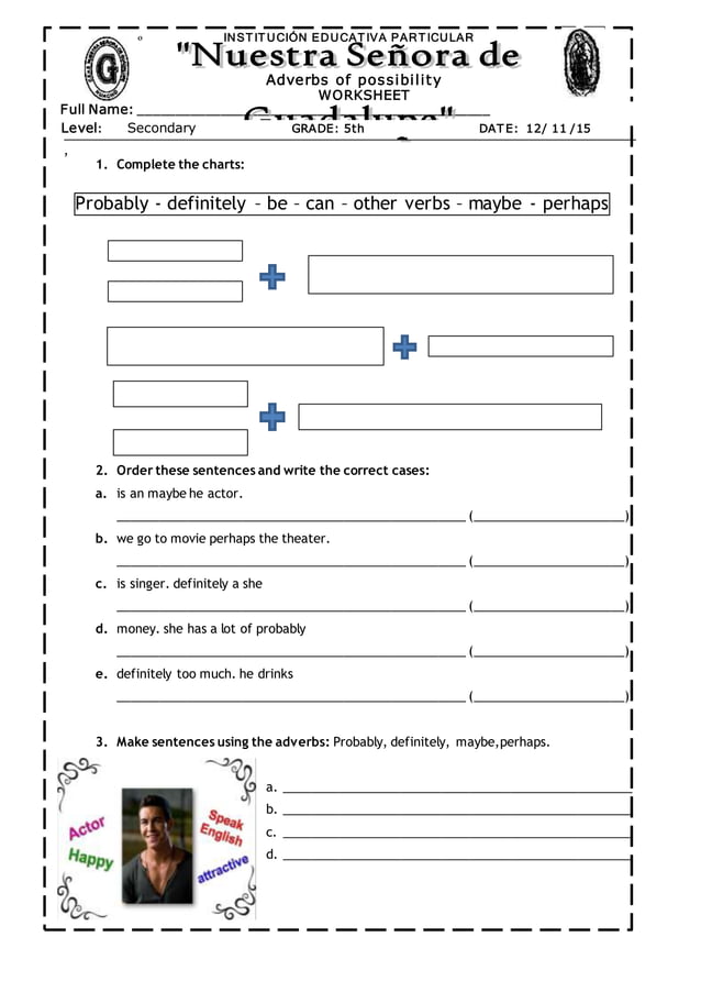 Adverbs of possibility | DOCX