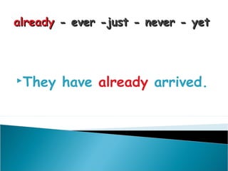 Adverbs of time | PPT