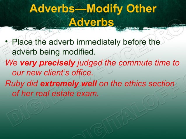 Adverbs powerpoint (ms standard 4a10) | PPT | Education