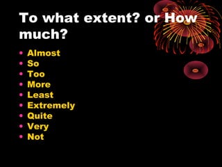 Adverbs ppt | PPT