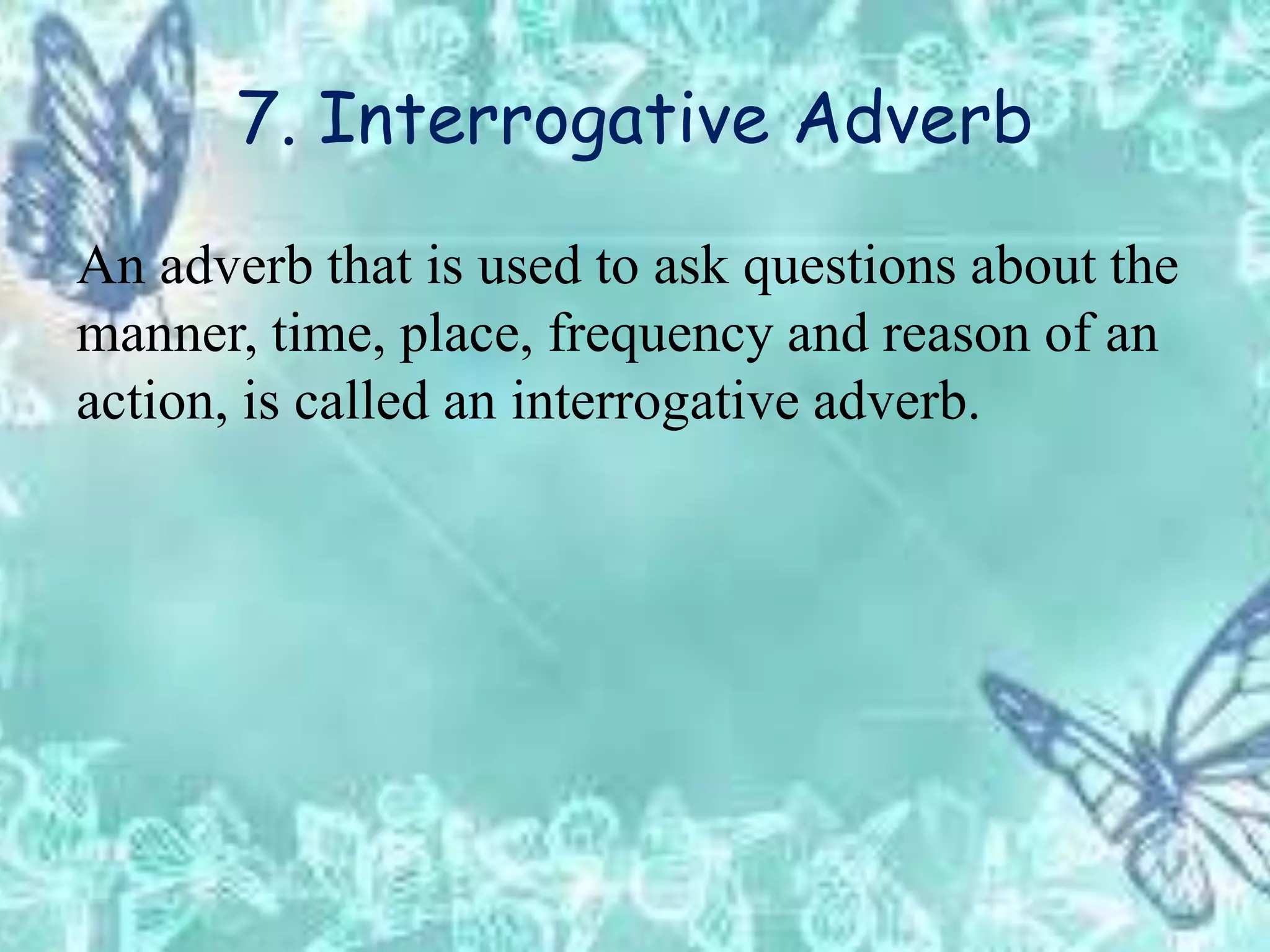 Adverbs ppt | PPTX