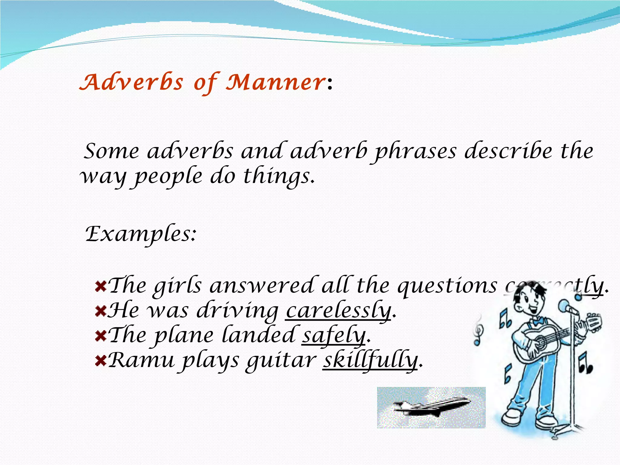 Adverbs presentation | PPT