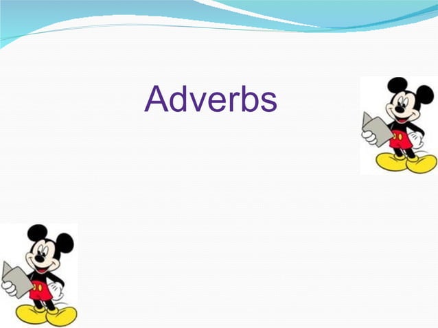 Adverbs presentation | PPT