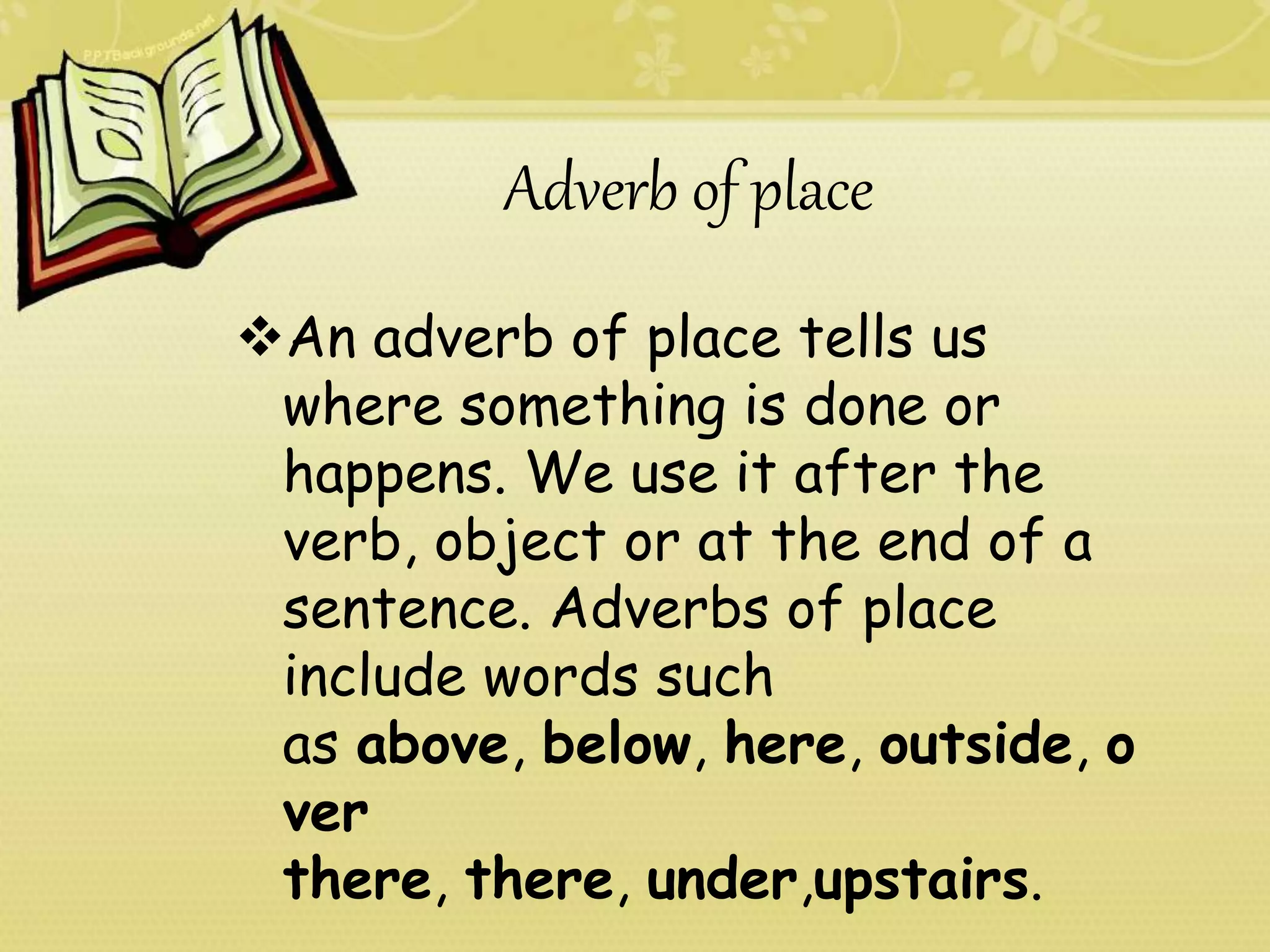 ADVERBS | PPTX