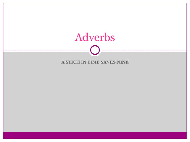 Adverbs upper int | PPT