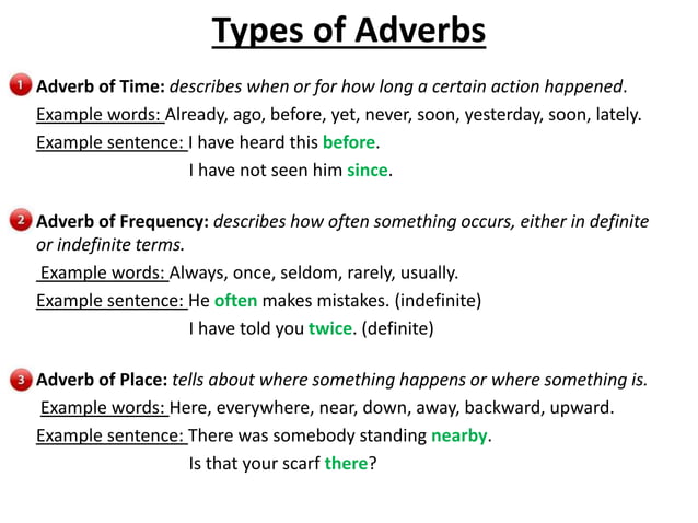 Tips on Using Adverbs | PPT