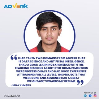 ADVERK INDUSTRIAL TRAINING PROGRAM STUDENT REVIEW | PDF