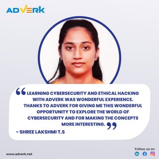 ADVERK INDUSTRIAL TRAINING PROGRAM STUDENT REVIEW | PDF