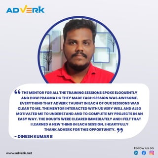 ADVERK INDUSTRIAL TRAINING PROGRAM PDF file | PDF