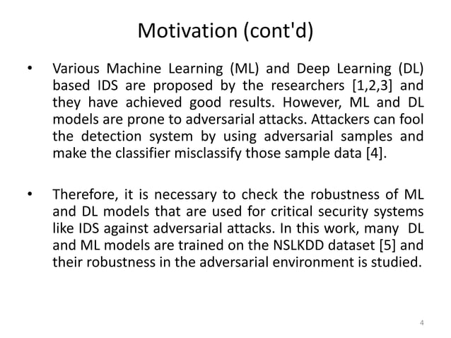 Towards Evaluating the Robustness of Deep Intrusion Detection Models in ... Towards Evaluating the Robustness of Deep Intrusion Detection Models in ...