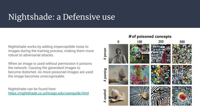 Presentation about adversarial image attacks | PDF