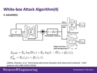 Adversarial ml | PPT