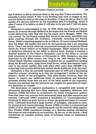 Adversarial Problem Solving Modeling An Opponent Using Explanatory ...