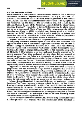 Adversarial Problem Solving Modeling An Opponent Using Explanatory Coherence | PDF