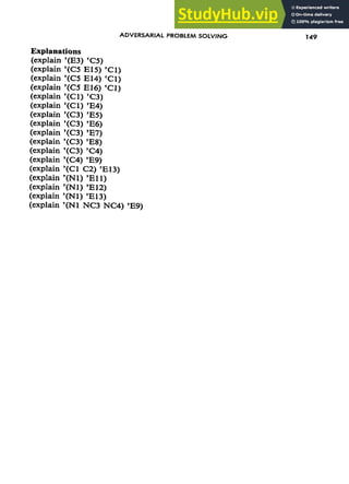 Adversarial Problem Solving Modeling An Opponent Using Explanatory ...