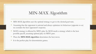 Adversarial search | PPTX